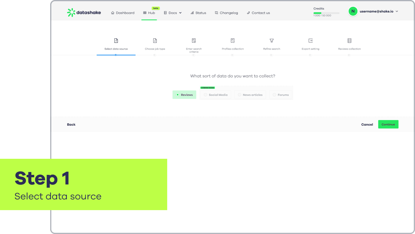 Datashake - Power your organization with on-demand data